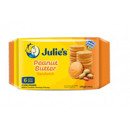 Julie's Peanut Butter Sandwich 180g