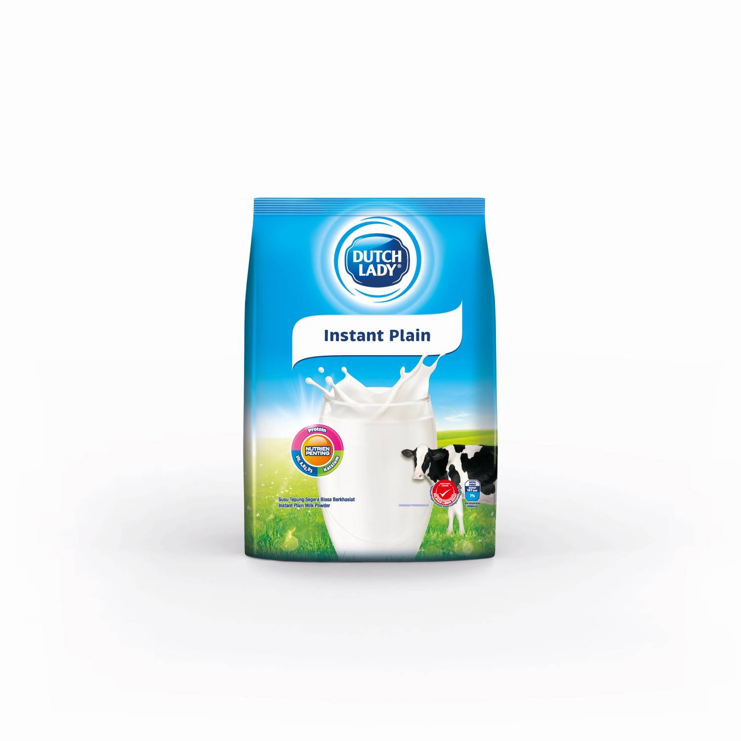 Dutch Lady Instant Plain Milk Drink Powder