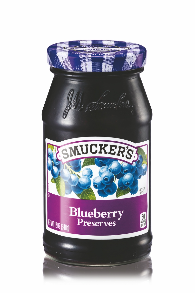 Smucker's Blueberry Preserves Jam 12oz